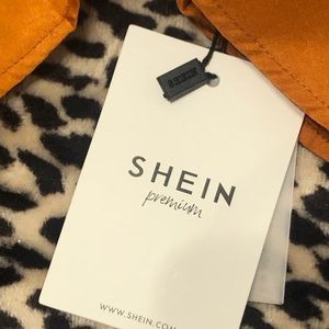 SHEIN | Tops | Shein Premium Rust Blouse | Poshmark